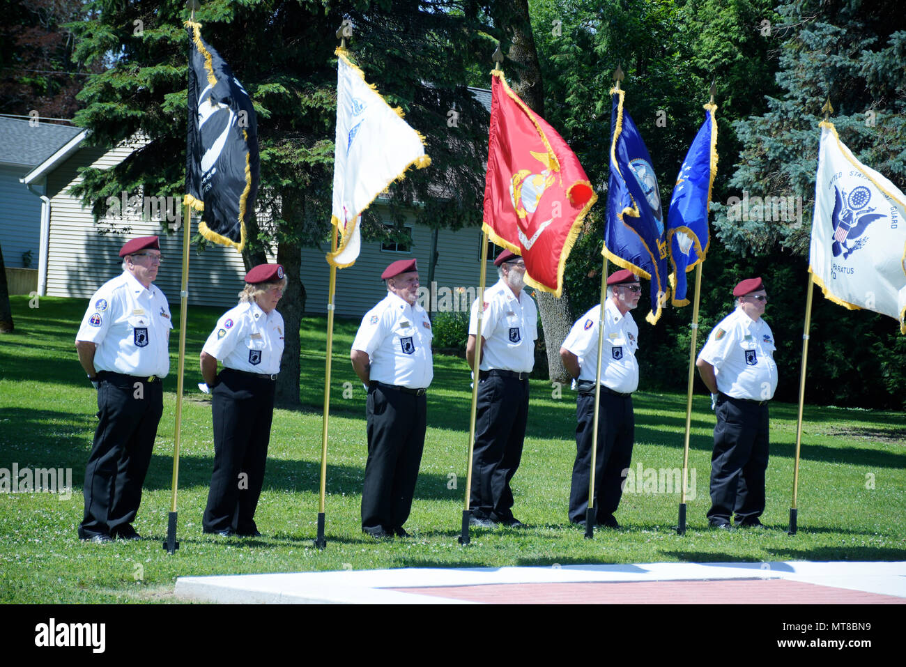 Red Arrow Park in Manitowoc, Wis., was rededicated with a July 15 ...