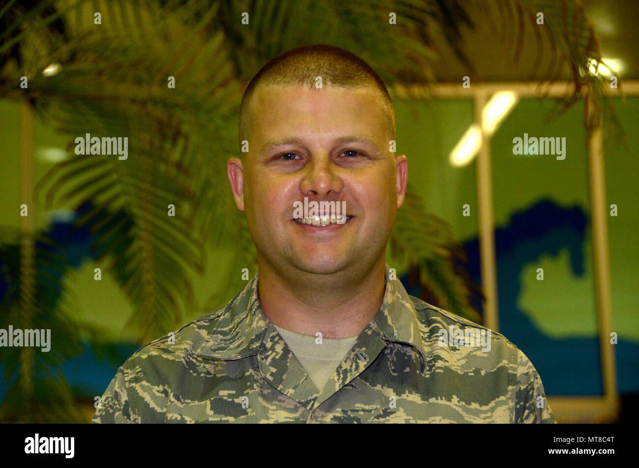 Tech. Sgt. Jaime Mellenkamp, 87th Aerial Port Squadron, poses for a ...