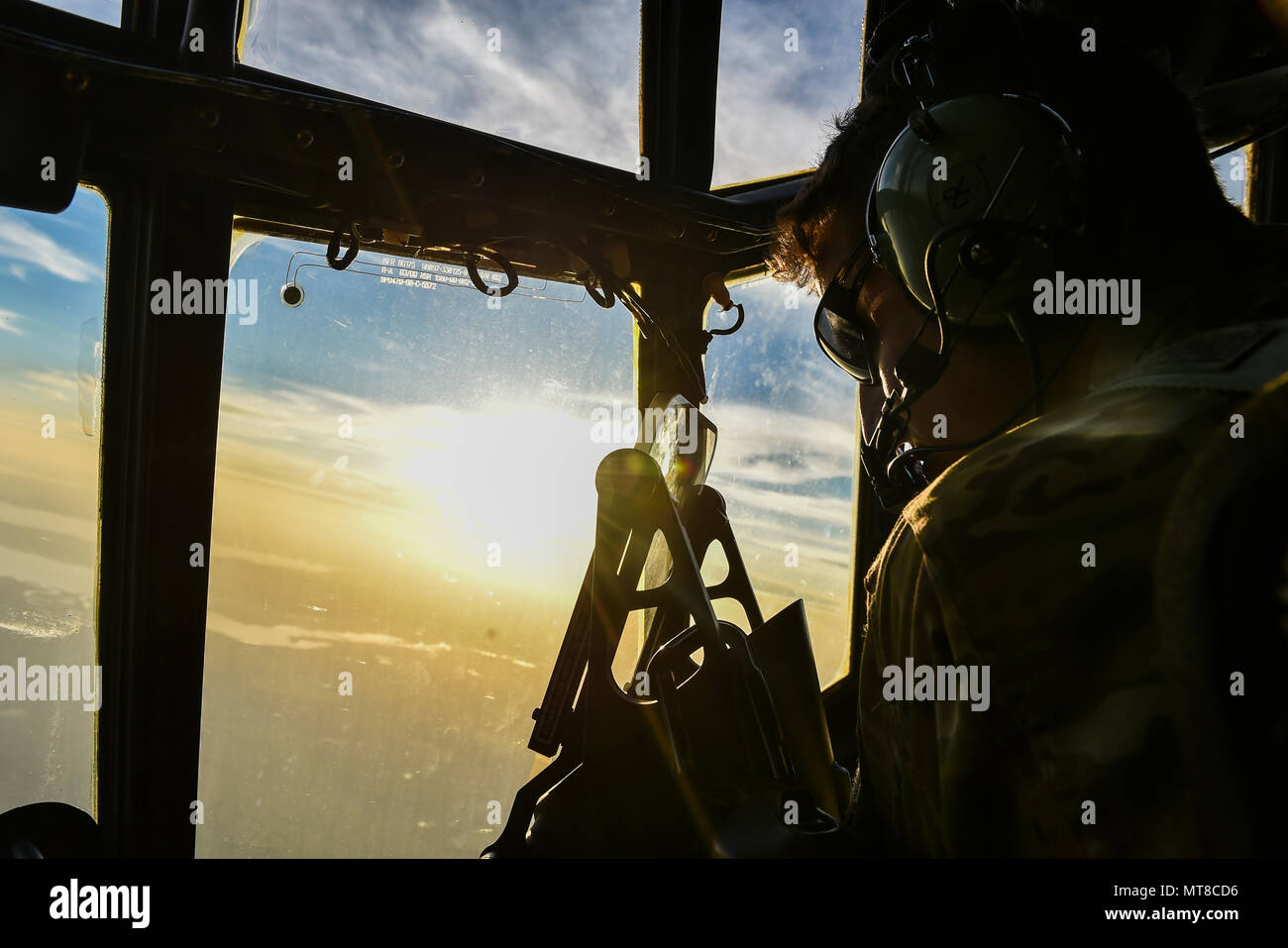 Capt. Jonathan Rodgers, an AC-130U Spooky gunship pilot with the 4th ...