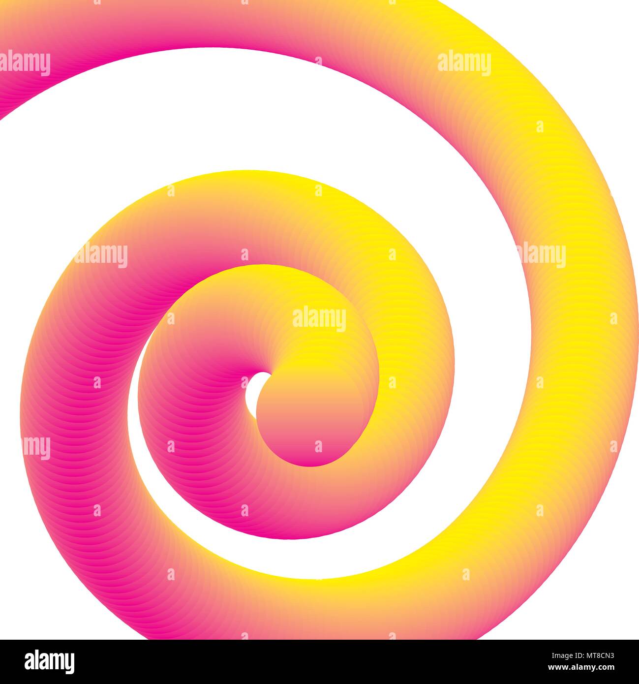 fluid gradient spiral abstract neon Stock Vector Image & Art - Alamy