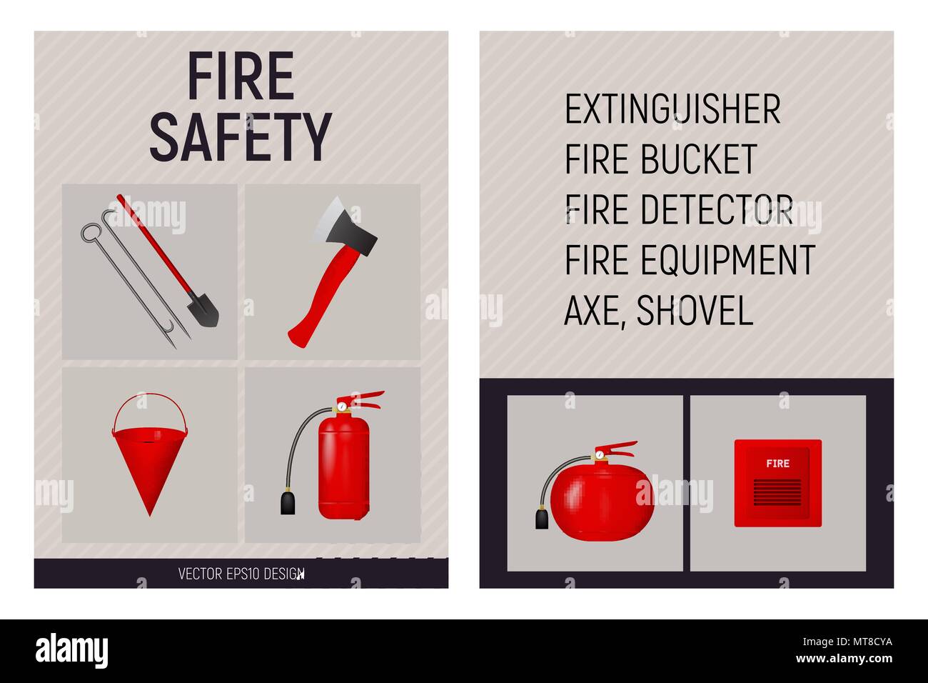 Paper booklet fire safety concept Stock Vector Image & Art - Alamy