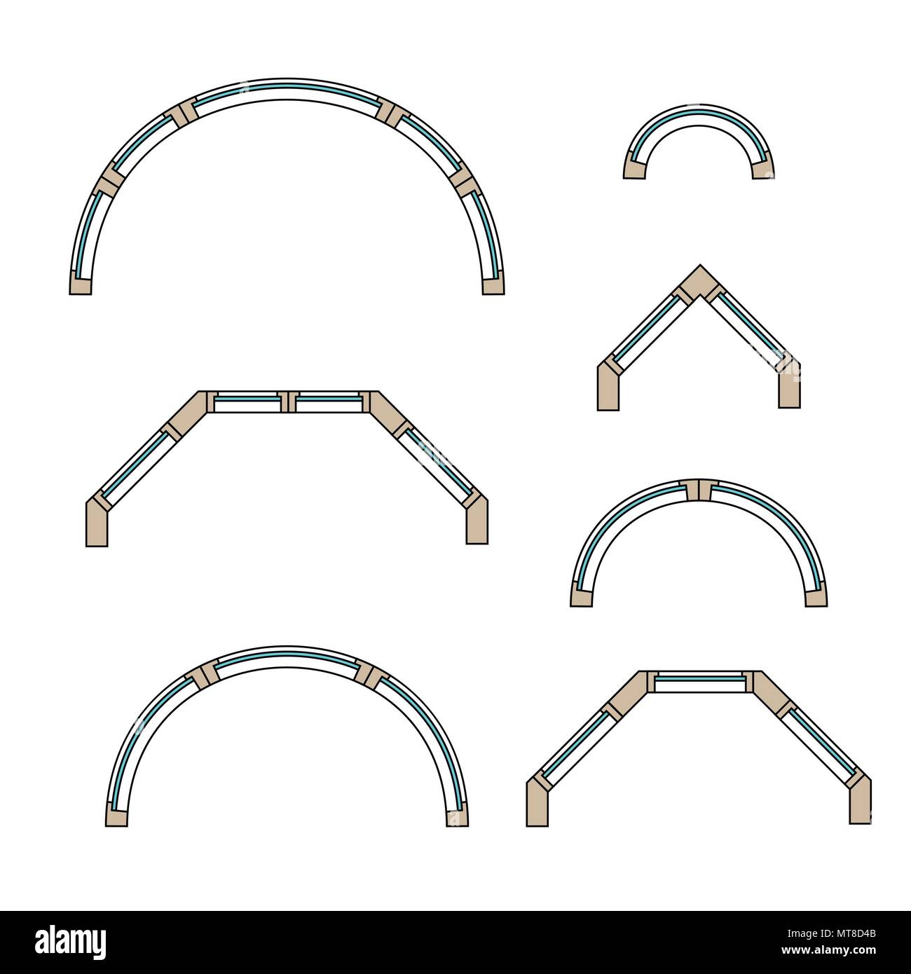 Oriel window drawing Stock Vector Images - Alamy