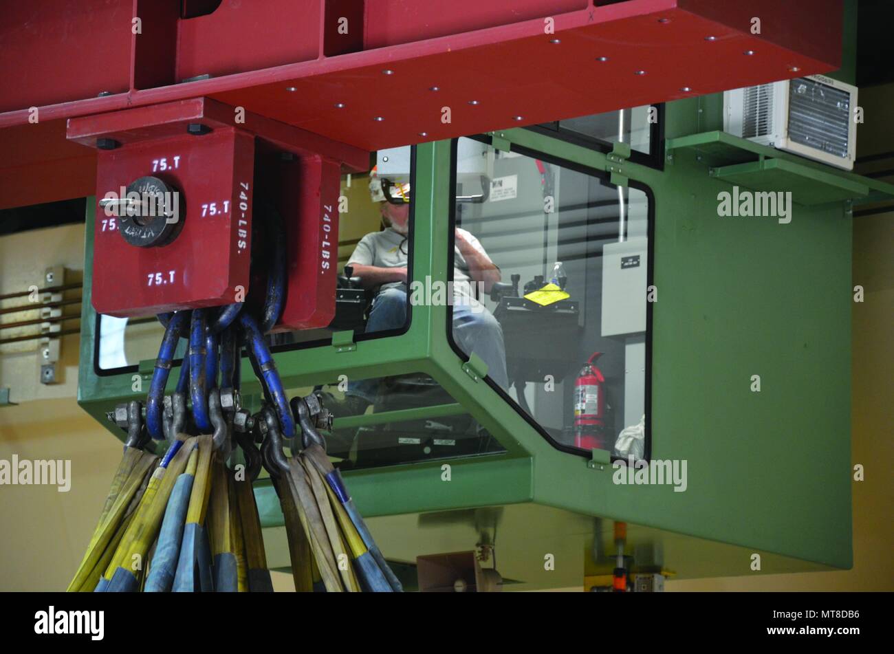 The water balloons used for Little Goose crane during the testing on ...