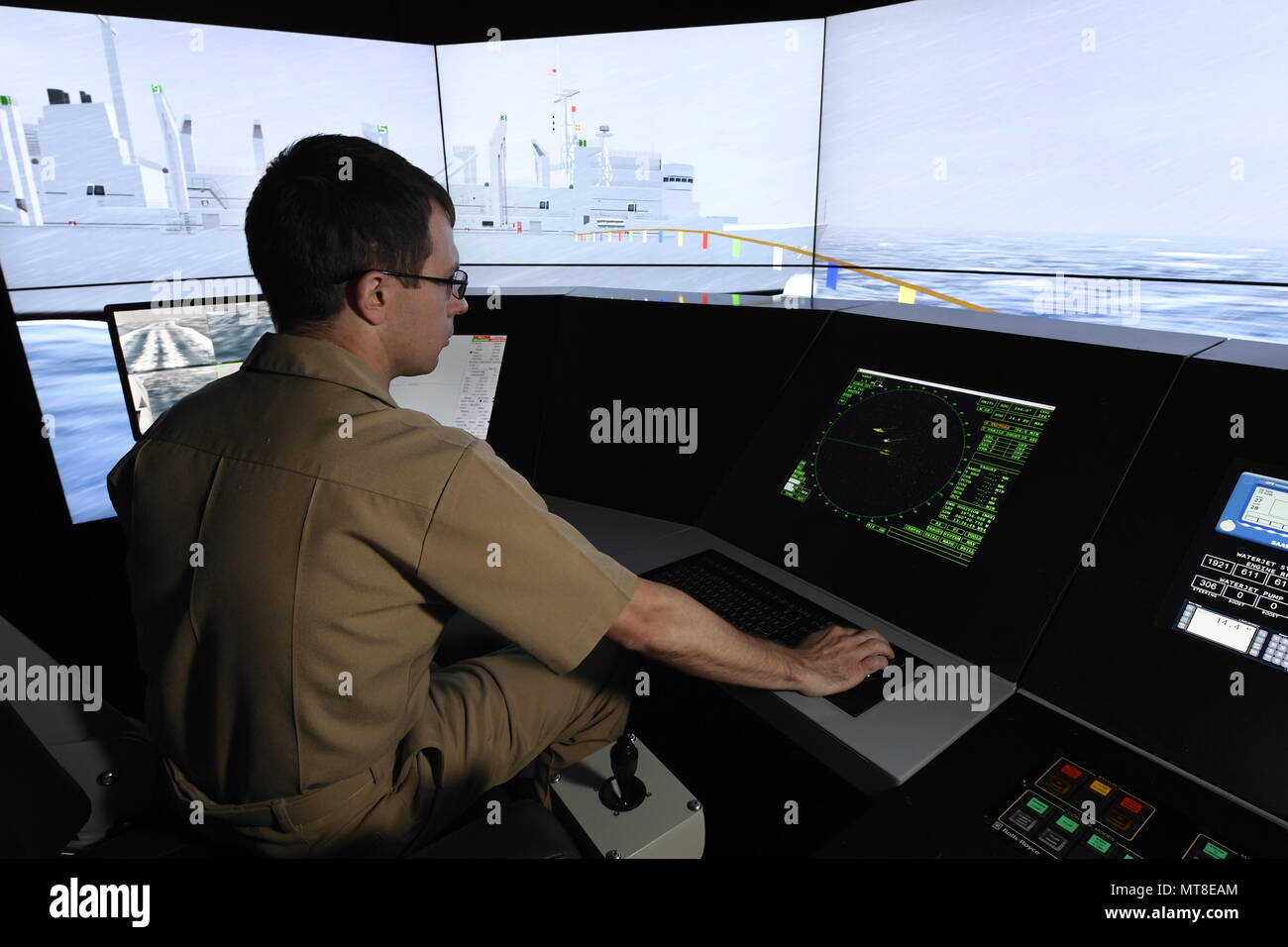 170523-N-N0443-442 NEWPORT, R.I. (May 23, 2017) Staff members of ...