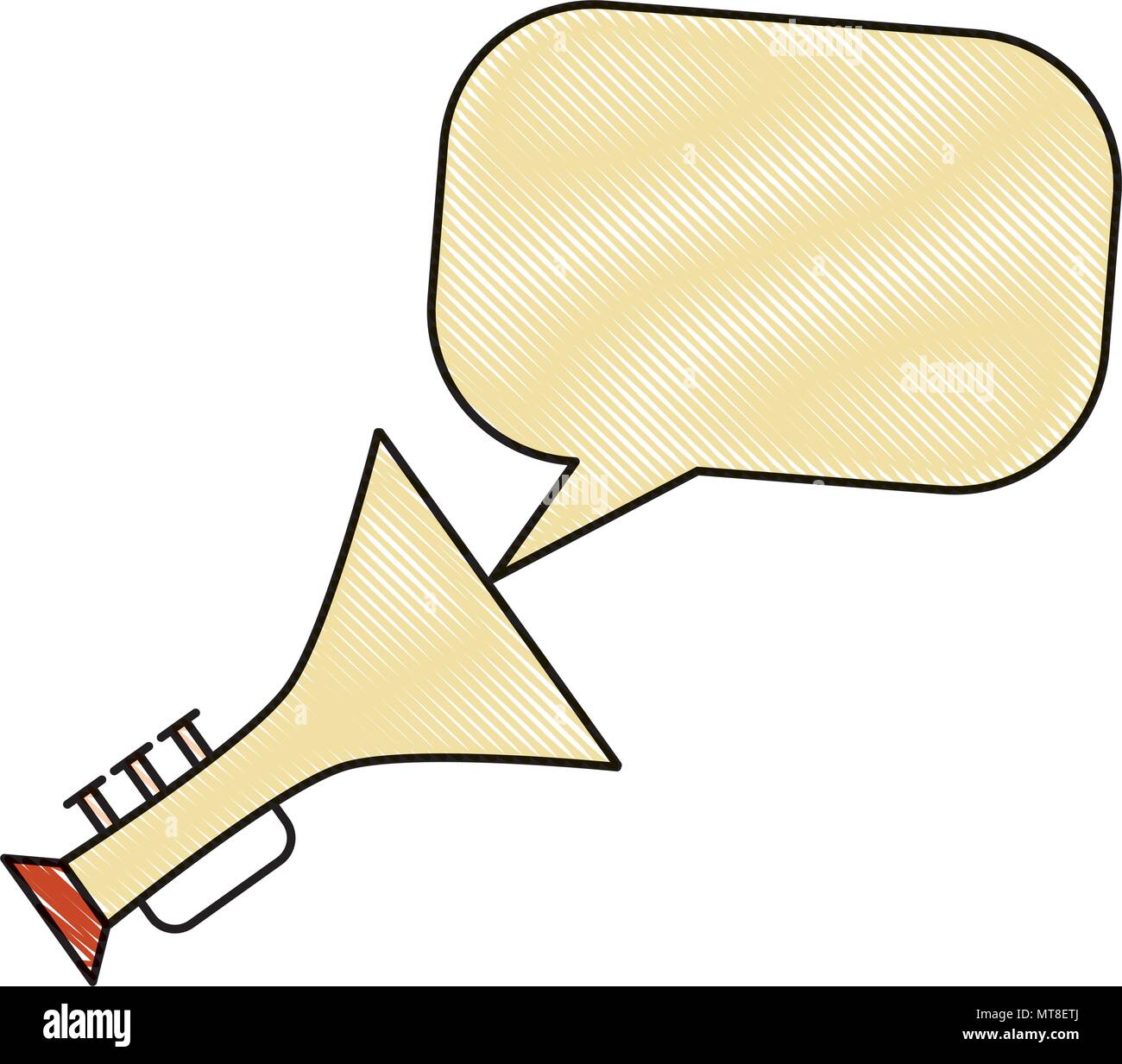Old trumpet player Stock Vector Images - Alamy