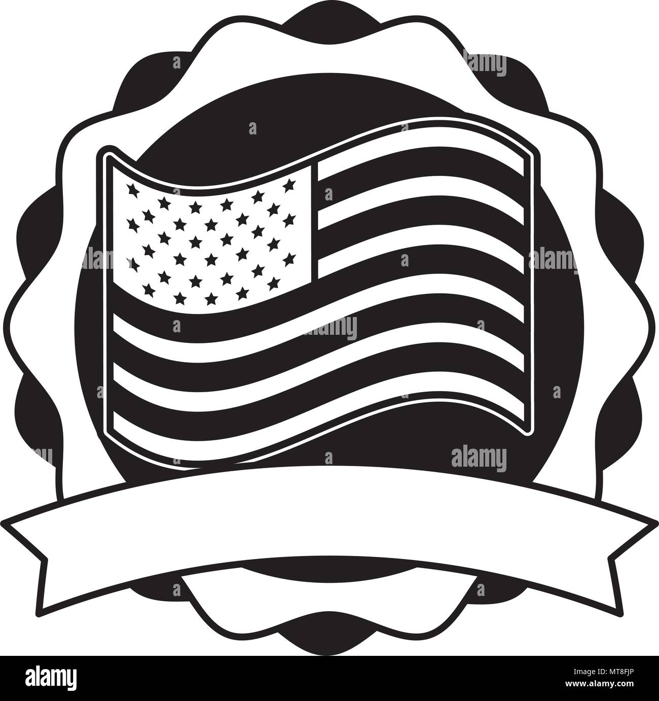 Federal ribbon Stock Vector Images - Alamy