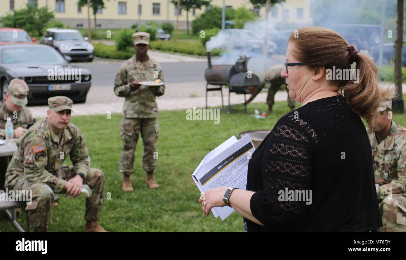 Mary Cron, the Financial Readiness Program Mananger for United States ...