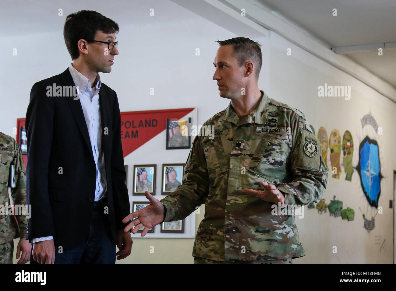 Michael Birnbaum (left), Brussels bureau chief for the Washington Post ...