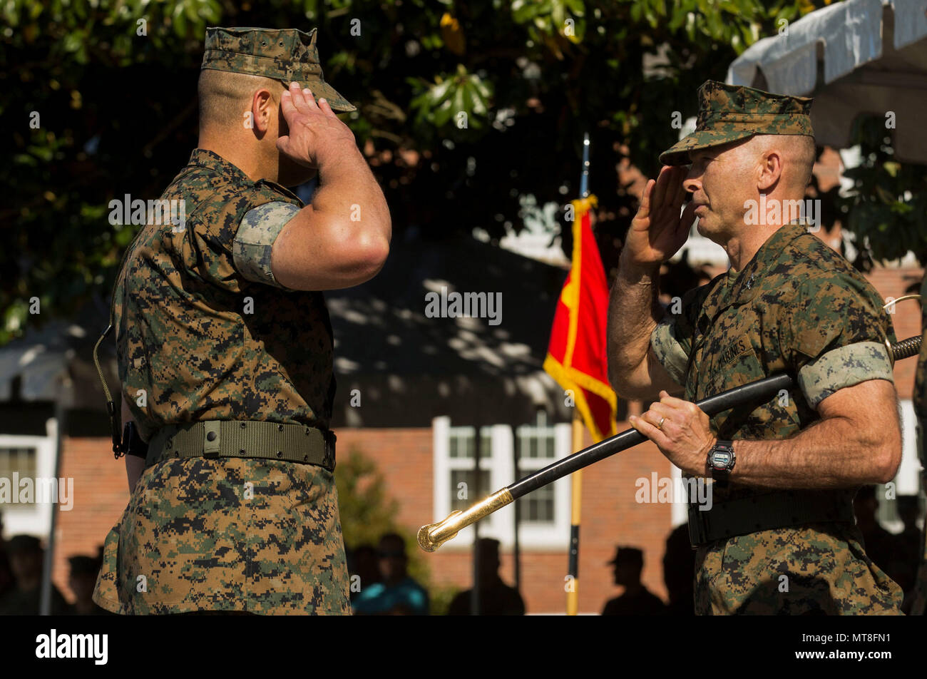 Sergeant Major Of 2nd Marine Division Stock Photos & Sergeant Major Of ...