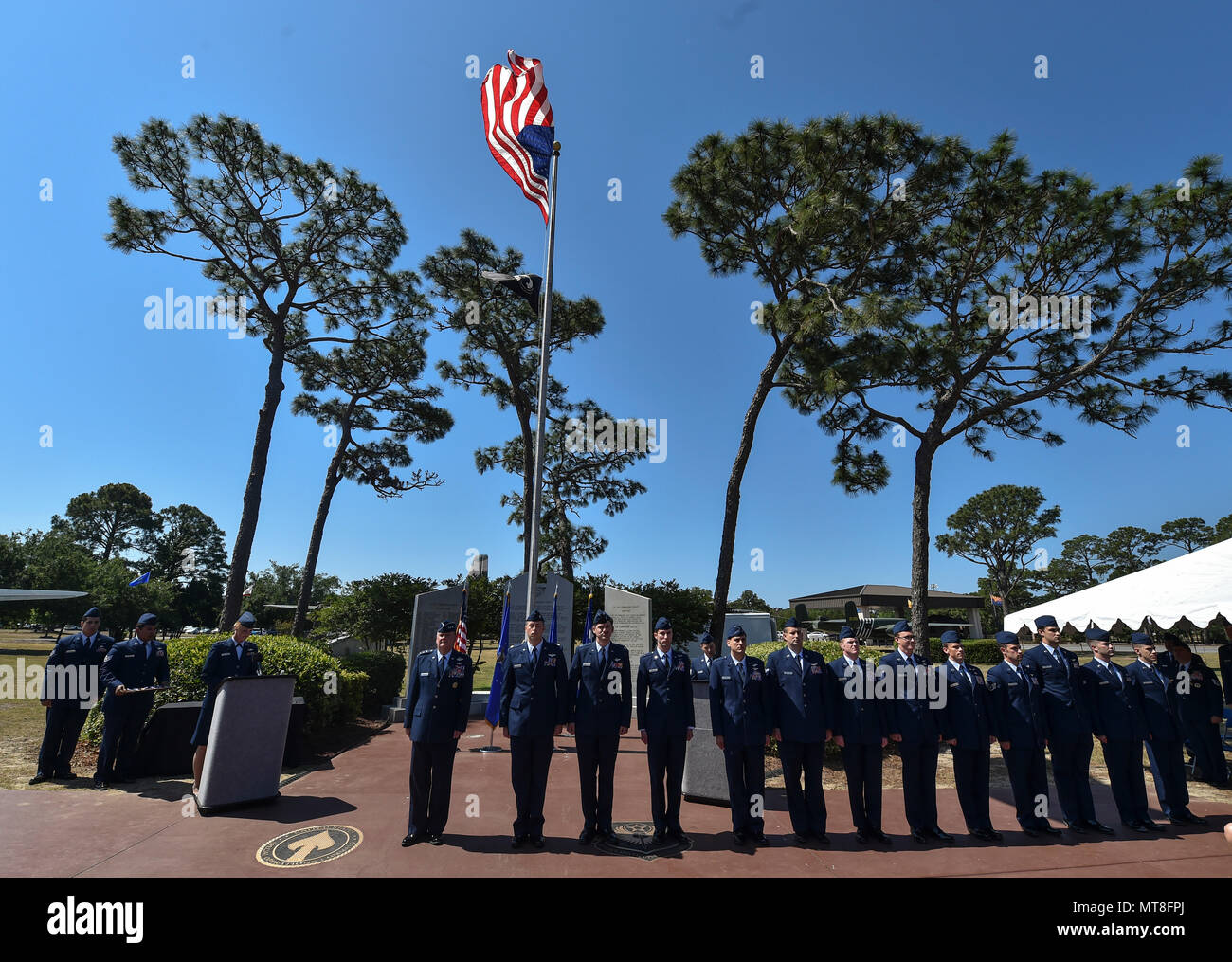 Air Commandos with the 4th Special Operations Squadron are presented ...