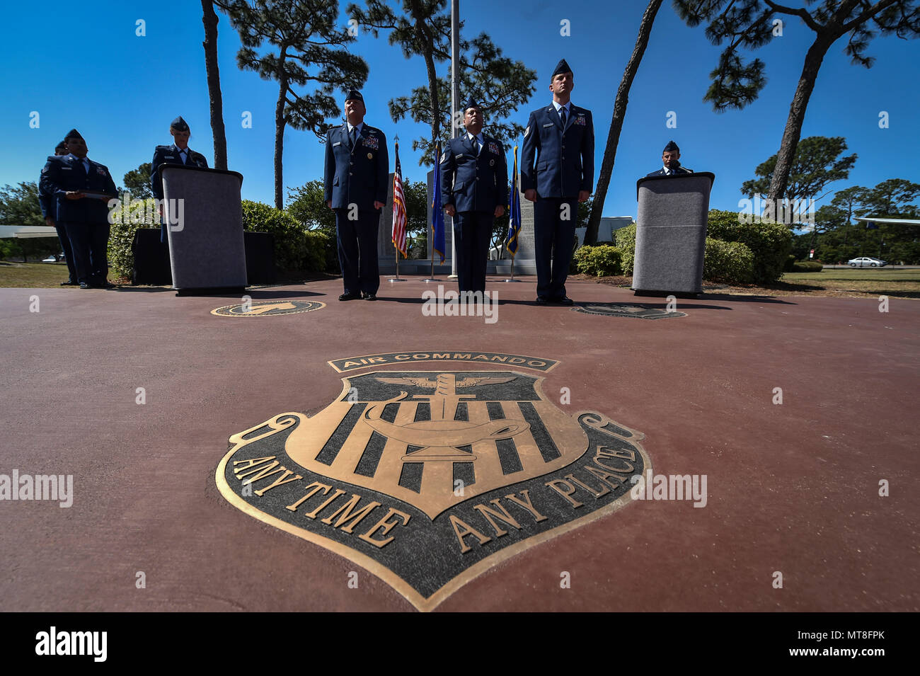 Air Commandos with the 4th Special Operations Squadron are presented ...