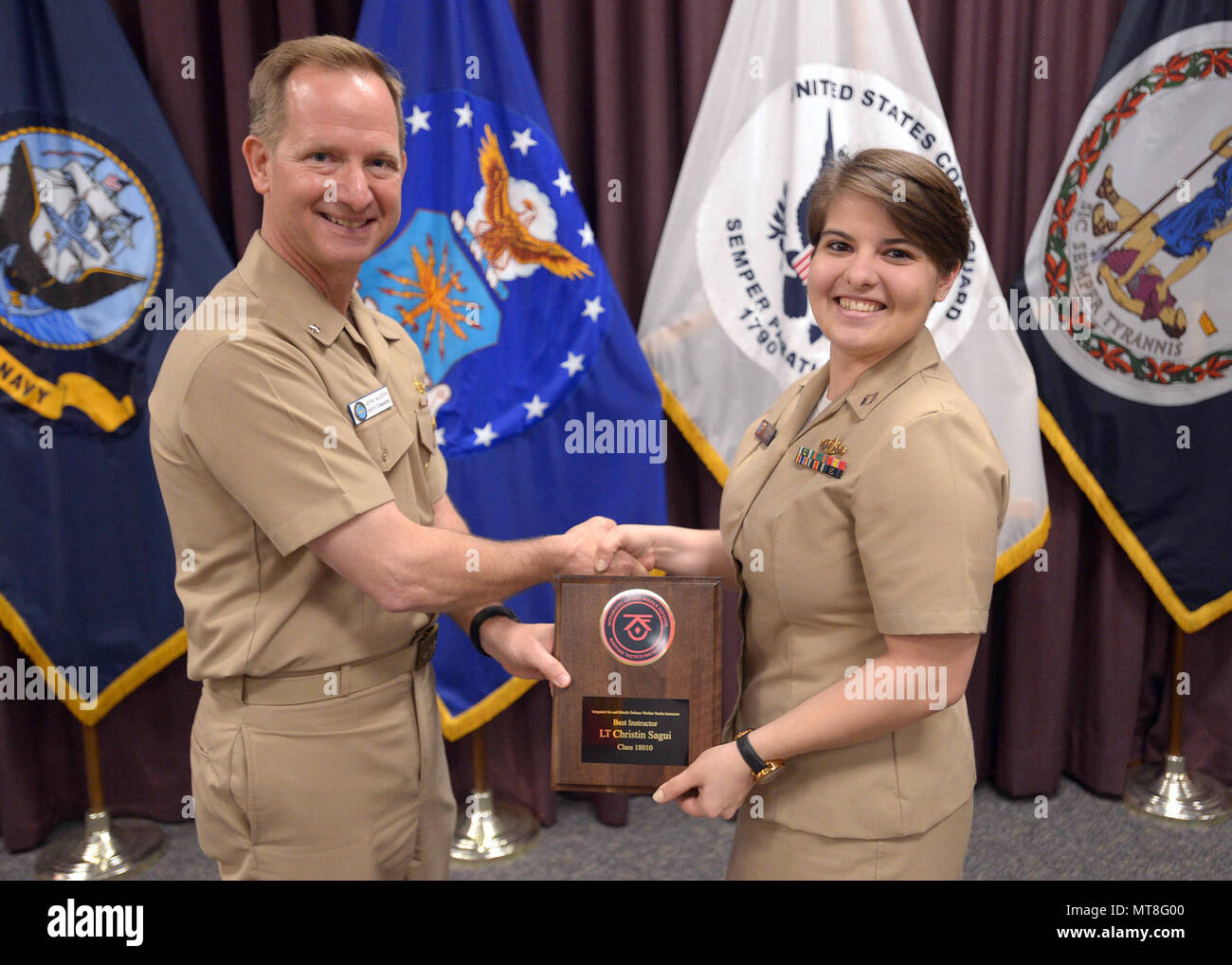 NAVAL SUPPORT FACILITY DAHLGREN (May 11, 2018) Rear Adm. John Mustin ...