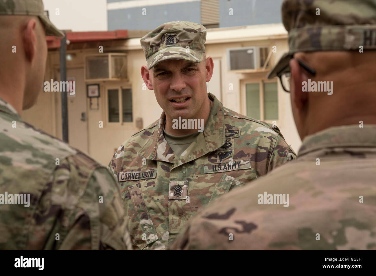 Command Sergeant Major of U.S. Army Central, Joseph C. Cornelison ...