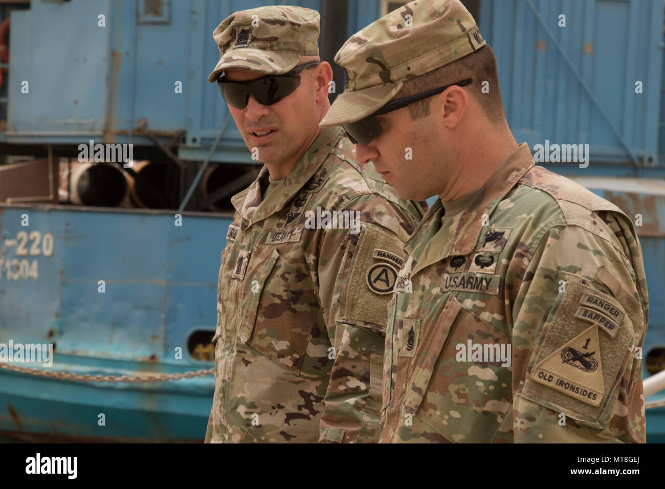 Command Sergeant Major of U.S. Army Central, Joseph C. Cornelison ...