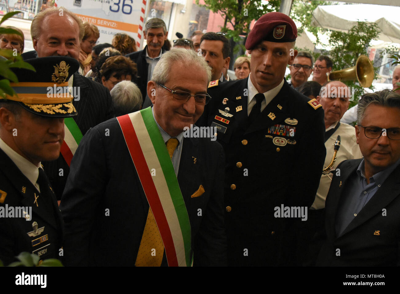 VICENZA, Italy -- U.S. Army Garrison Italy Commander Col. Erik M. Berdy ...