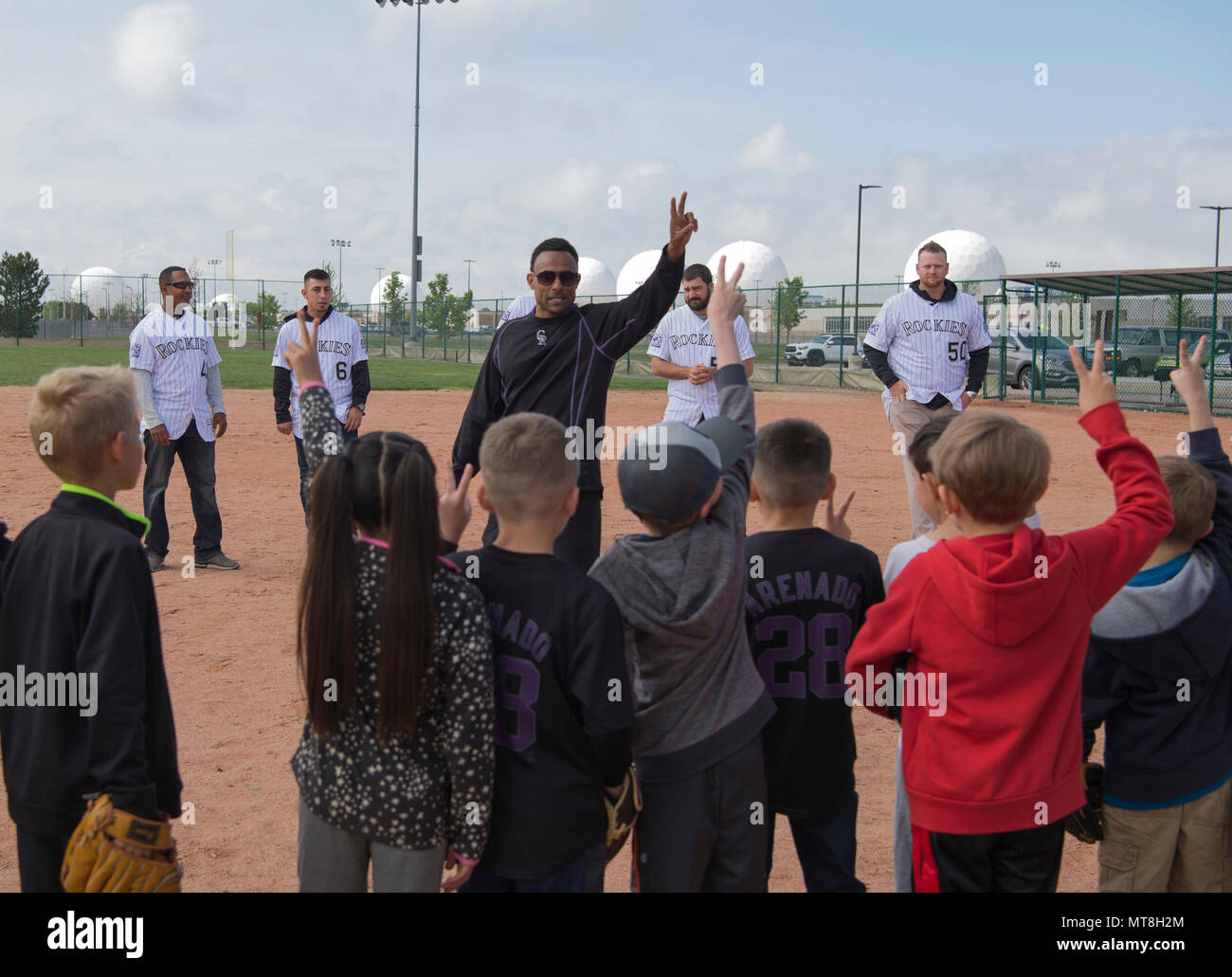 Dallas Davis, Colorado Rockies community affairs assistant director ...