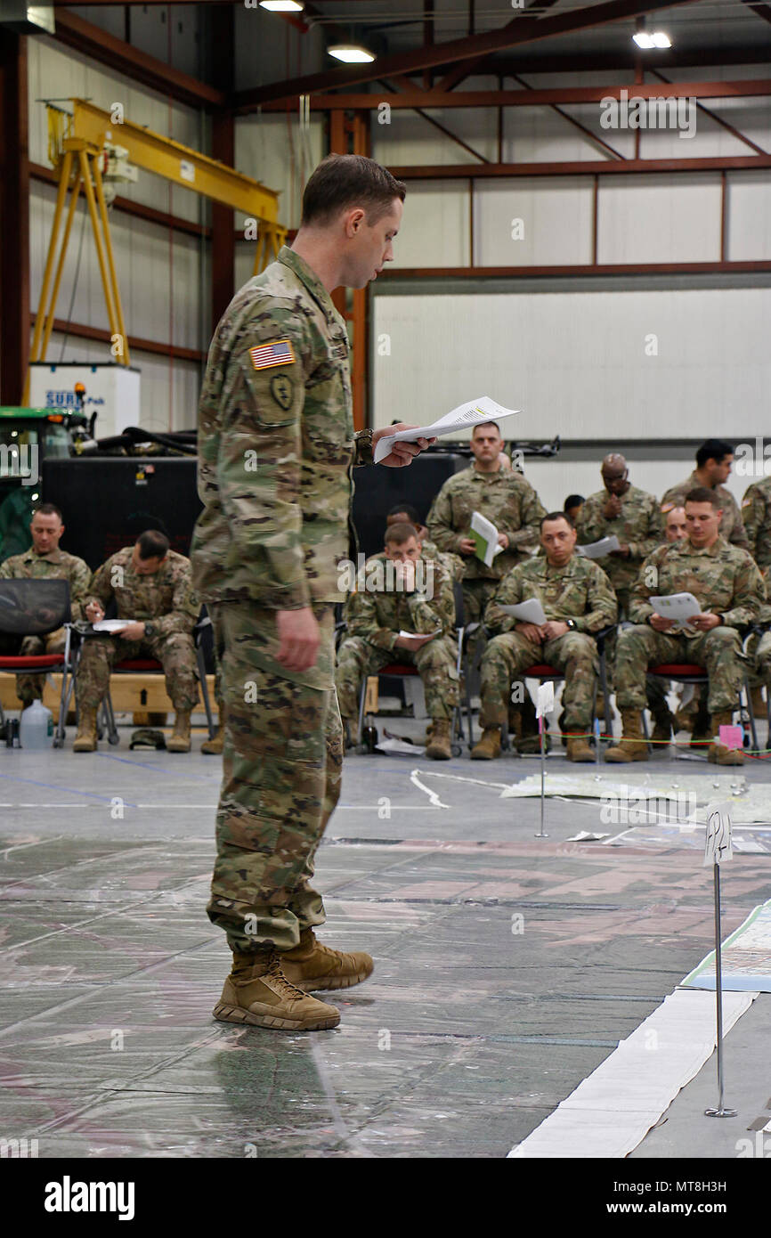 Maj. Lloyd Wohlschlegel, an operations officer assigned to 2nd Brigade ...