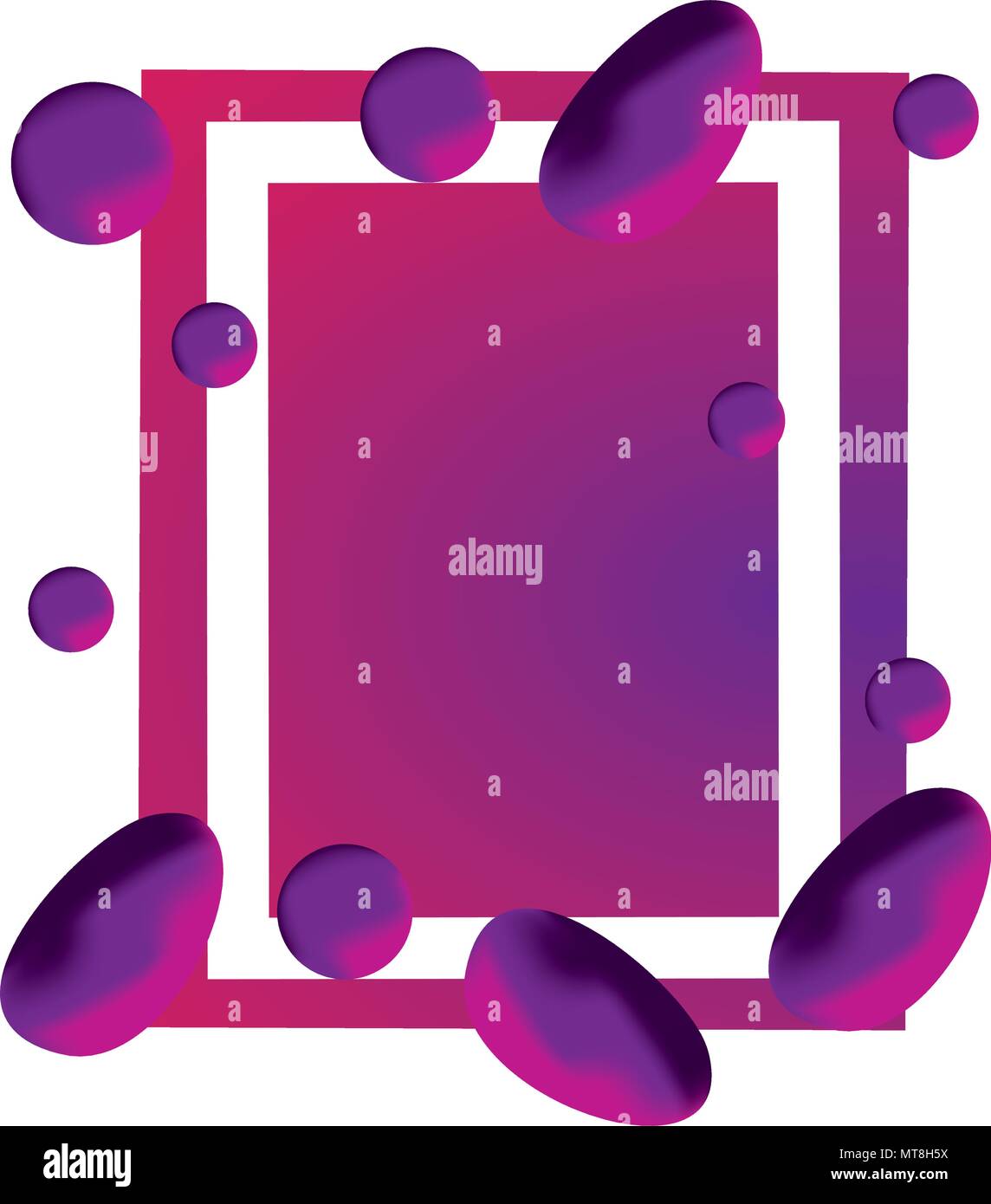 paint and colors workart frame Stock Vector Image & Art - Alamy