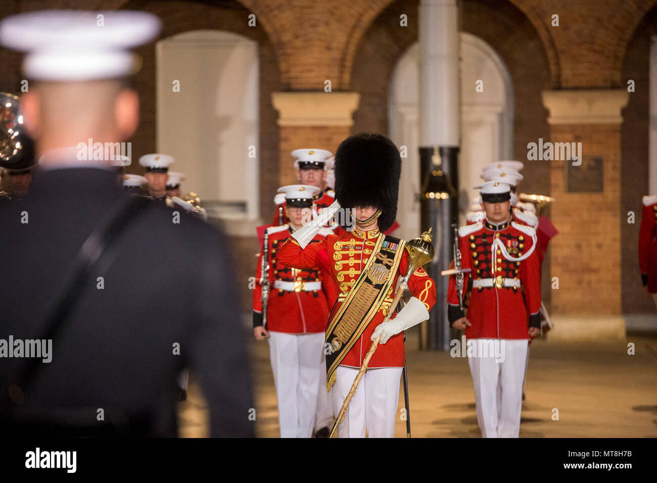 Gunnery Sgt. Stacie Crowther, assistant drum major, “The President’s ...