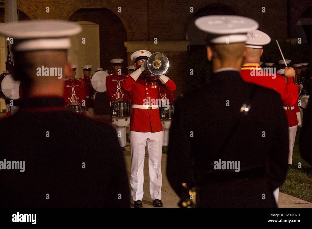 Corporal Brice Bach, uppers section, “The Commandant’s Own” U.S. Marine ...