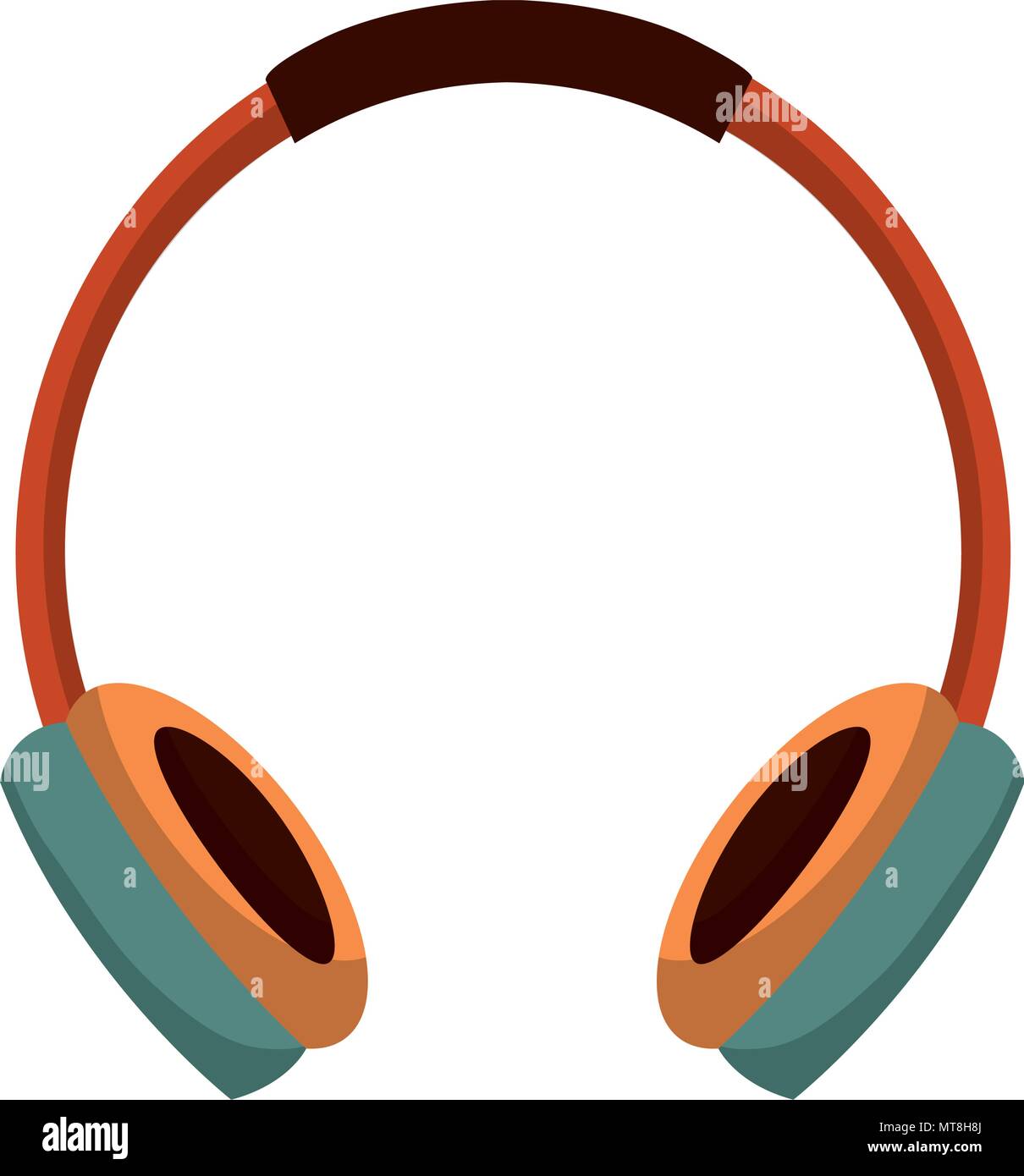 Old fashioned earphones Stock Vector Images - Alamy