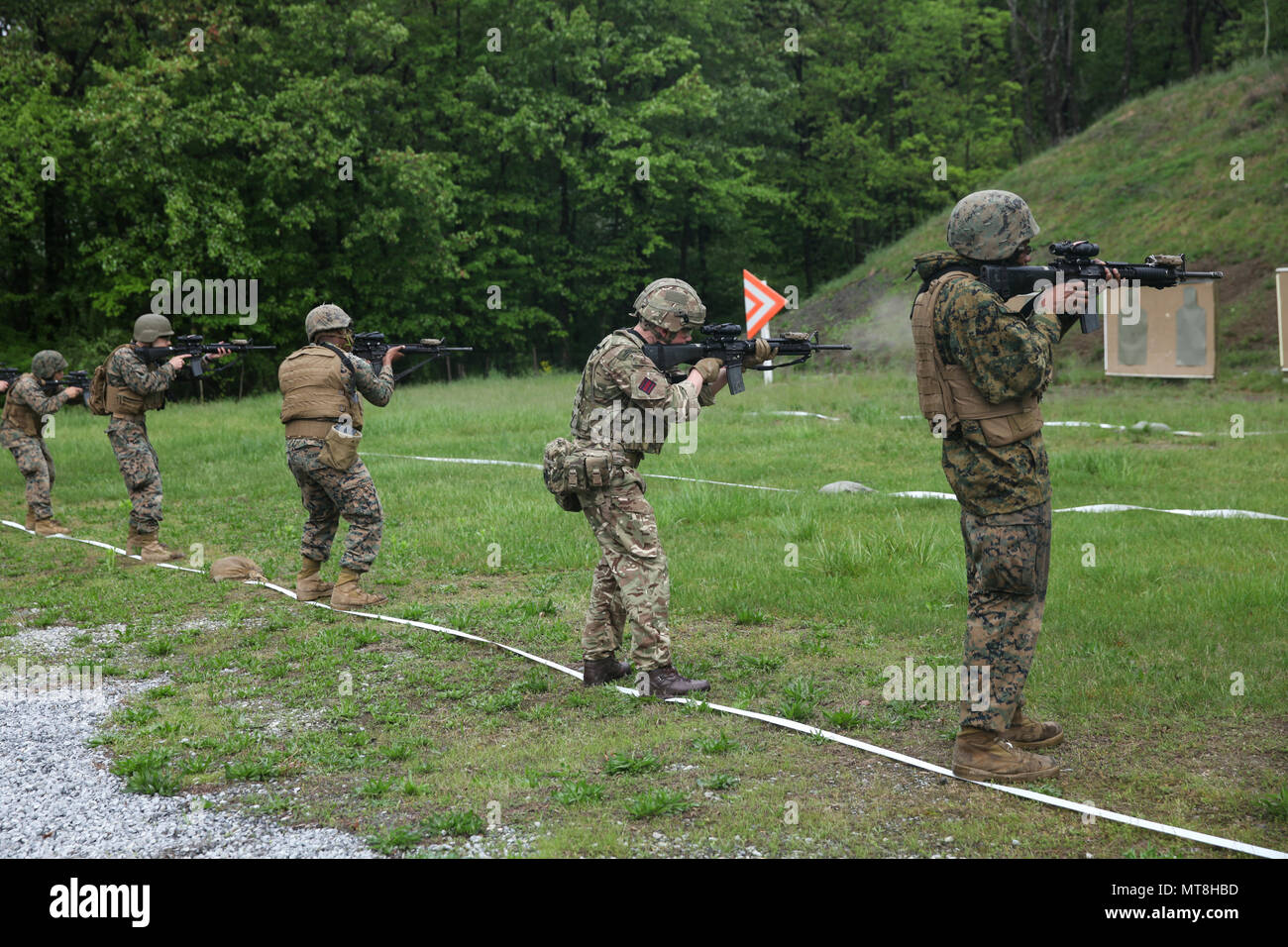 U.S. Marines with 6th Engineer Support Battalion, 4th Marine Logistics ...