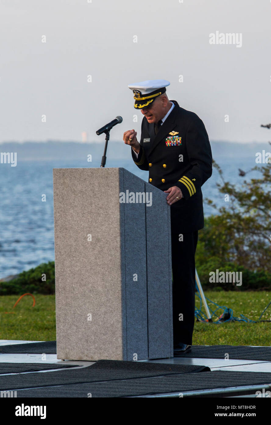 U.S. Navy Cmdr. Mark. Winward, chaplain, Marine Corps Forces Special ...