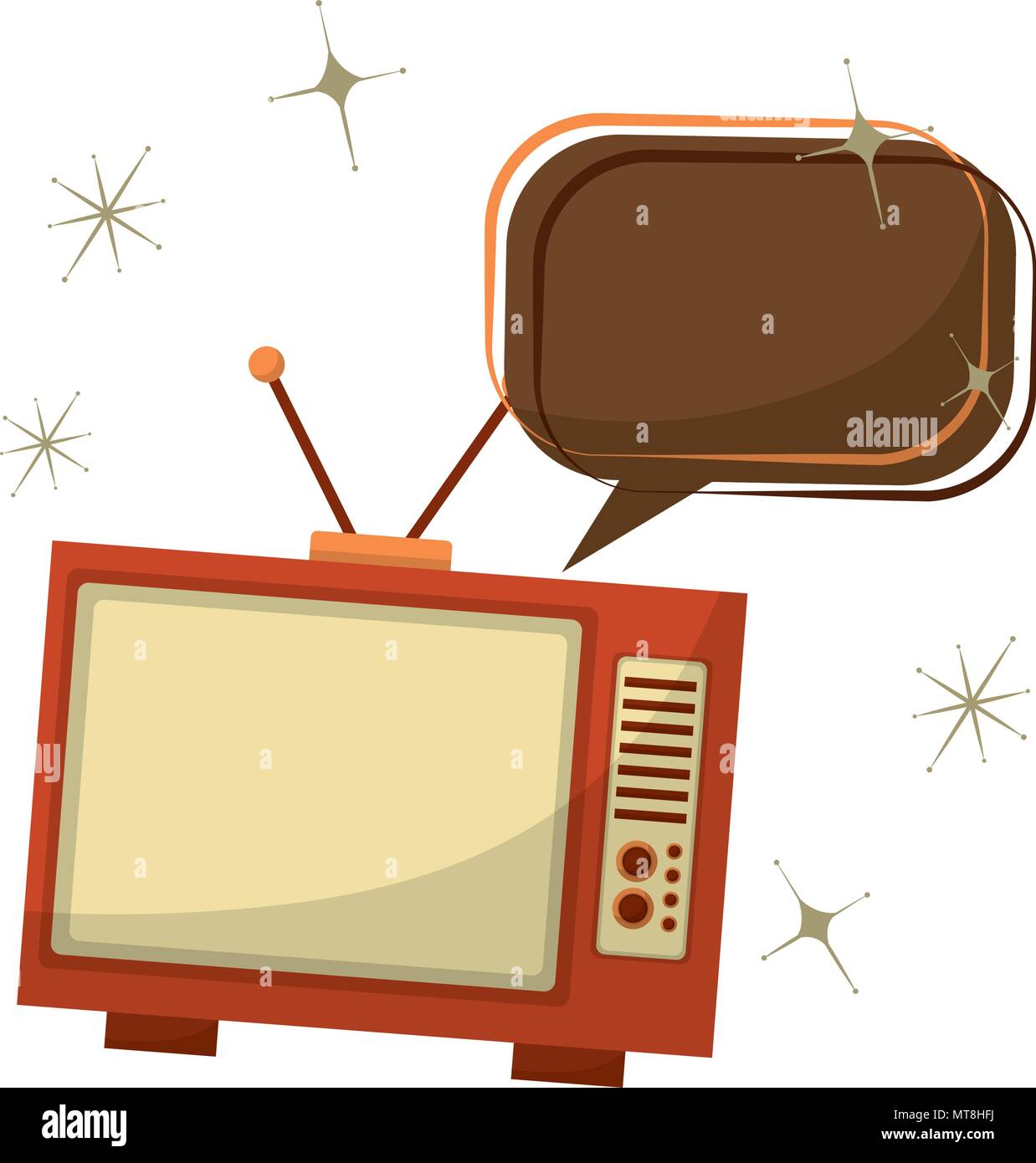 Television balloon Stock Vector Images - Alamy