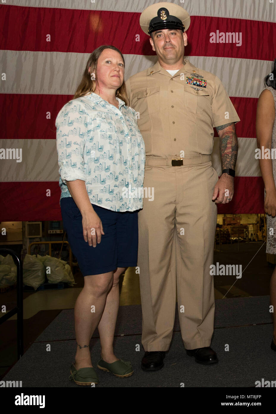 NORFOLK, Va. (May 14, 2018) -- Master Chief Boatswain's Mate Ed Bennett ...
