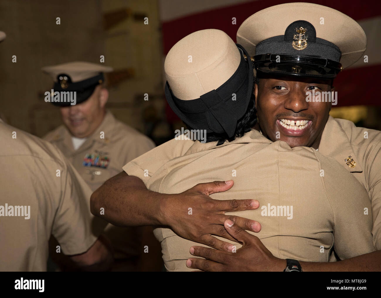 NORFOLK, Va. (May 14, 2018) -- Master Chief Electrician's Mate Harold ...