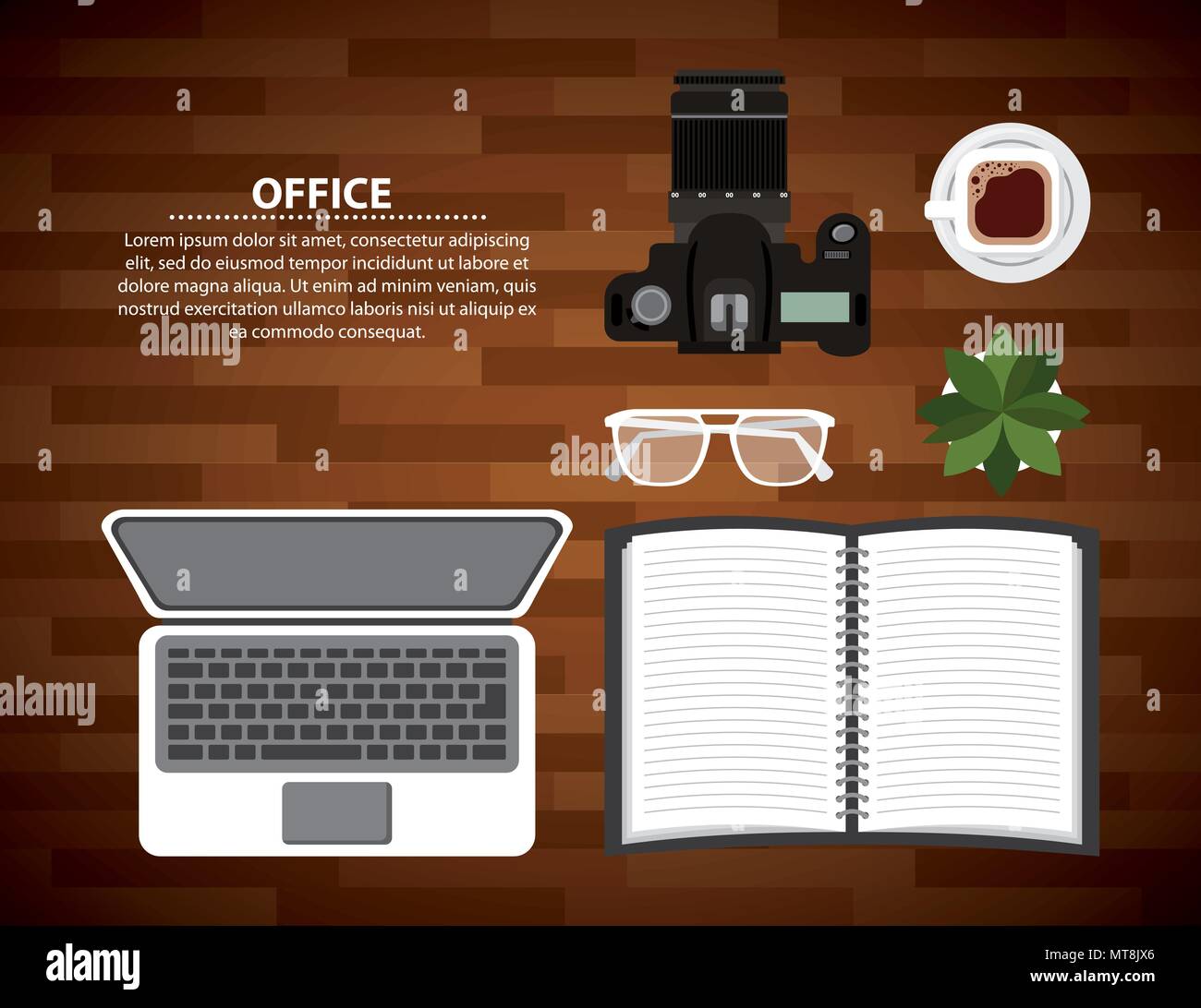office working process Stock Vector Image & Art - Alamy