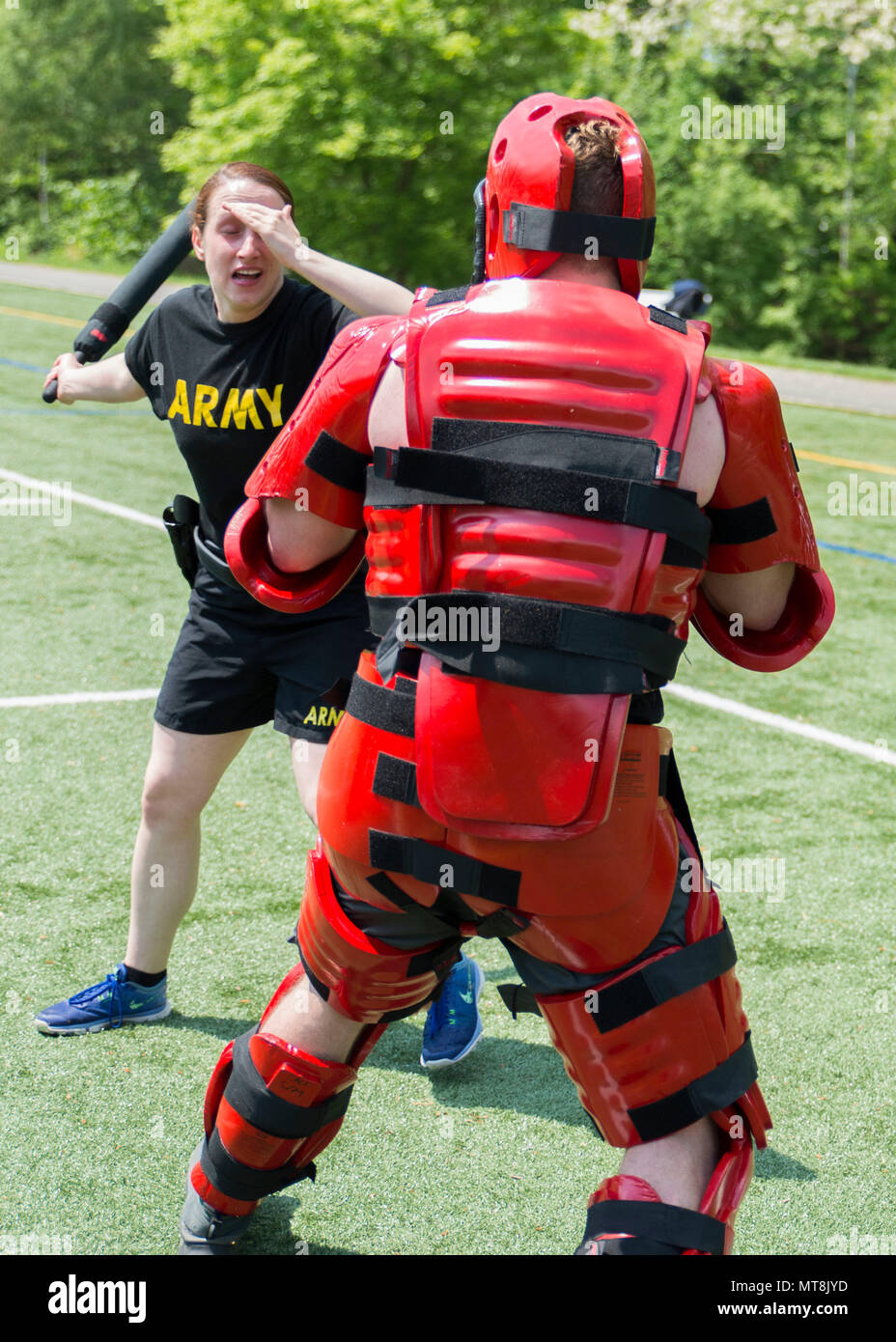 During Security Reaction Force Basic (SRF-B) training conducted on ...