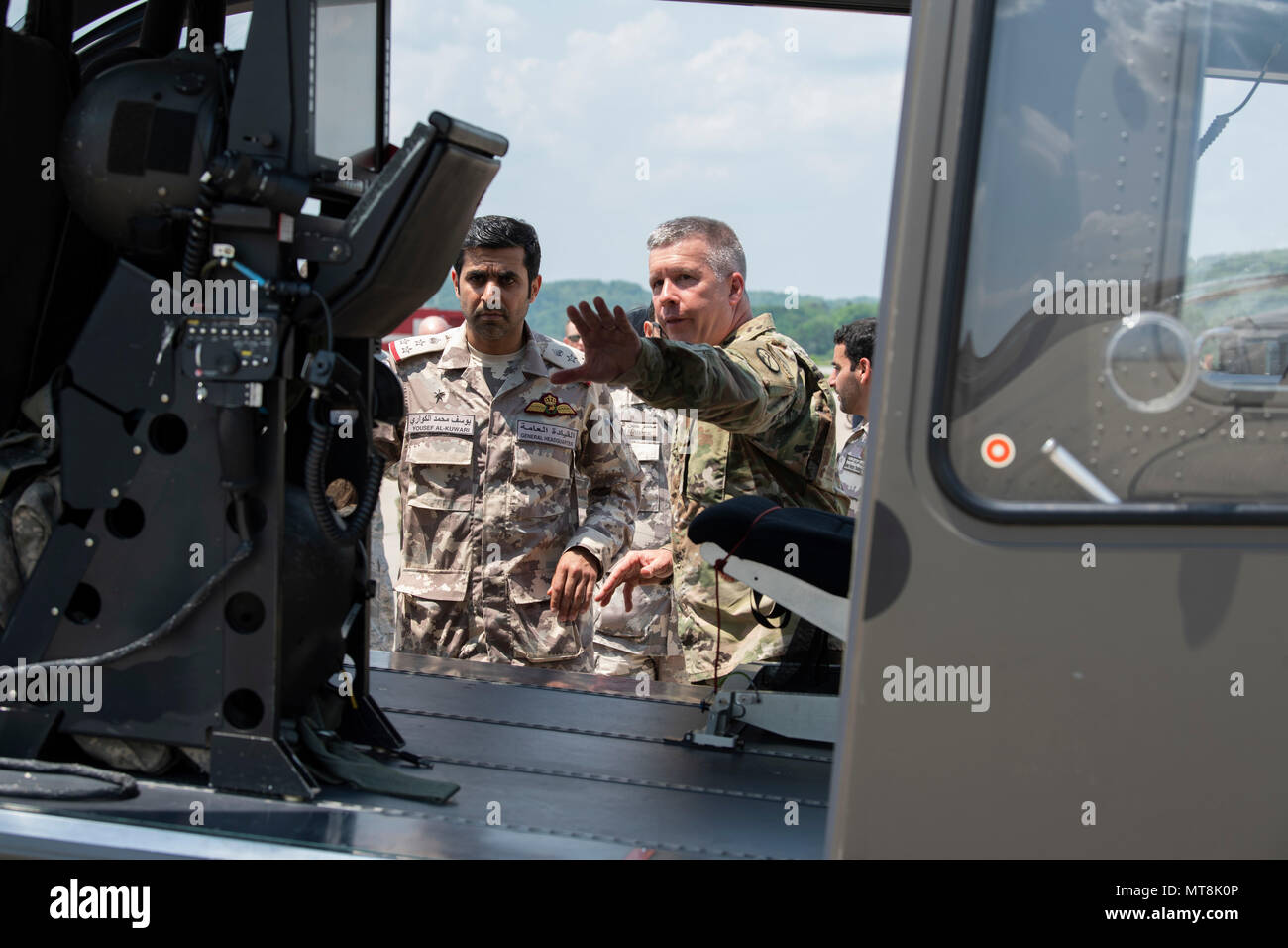 Maj. Gen. James Hoyer, the Adjutant General of the West Virginia ...