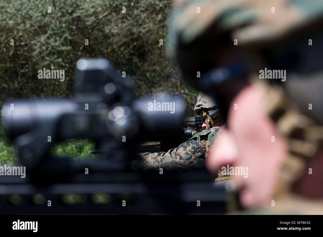 Sa80 a2 rifle hi-res stock photography and images - Alamy