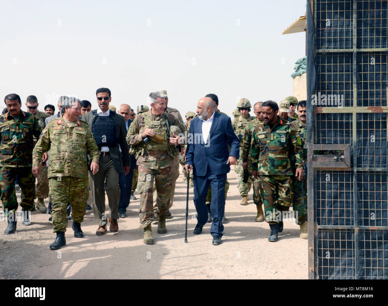 TARIN KOWT, Afghanistan (May 14, 2018) -- U.S. Army Gen. John W ...