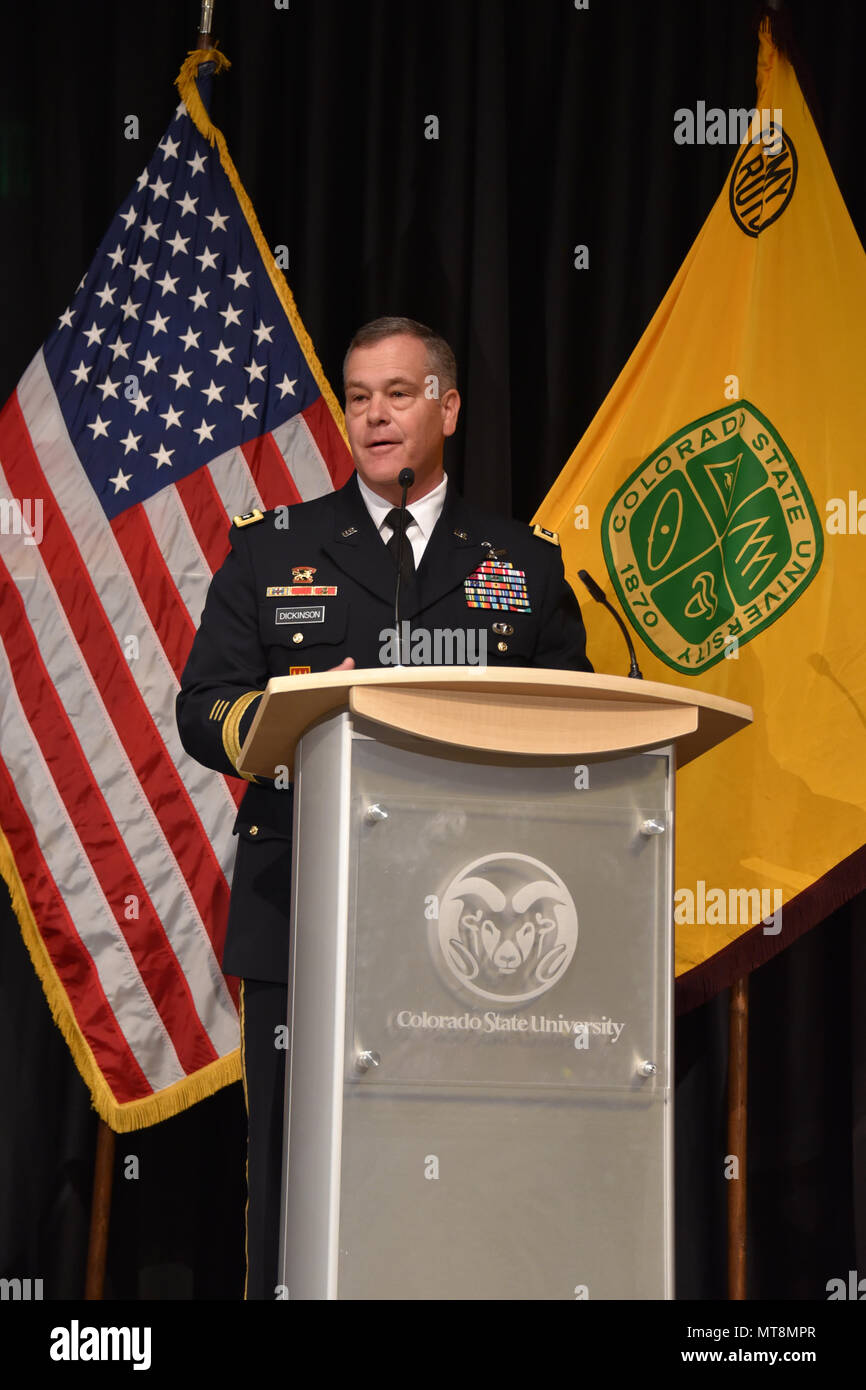 Lt. Gen. James Dickinson, commanding general, U.S. Army Space and ...