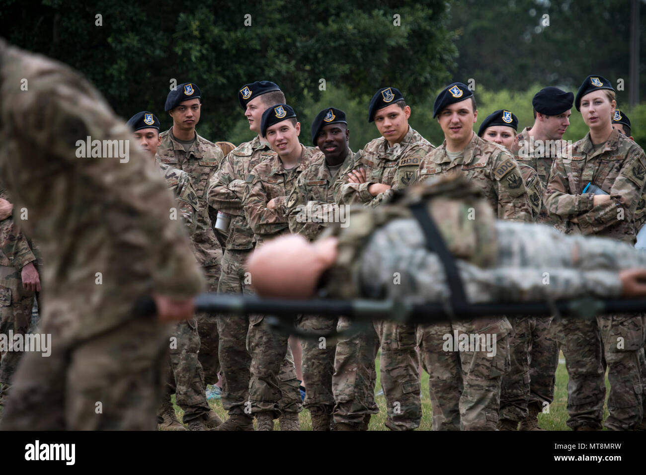 Police muster hi-res stock photography and images - Alamy