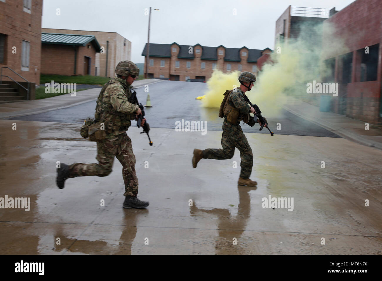 U.S. Marine Sgt. William M. Jenkins with Headquarters and Service ...