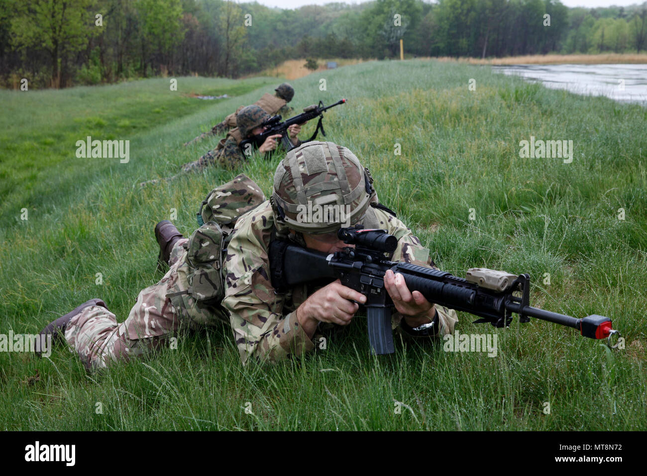 British Army Lance Cpl. Christopher C. Lane, commando with 131 Commando ...