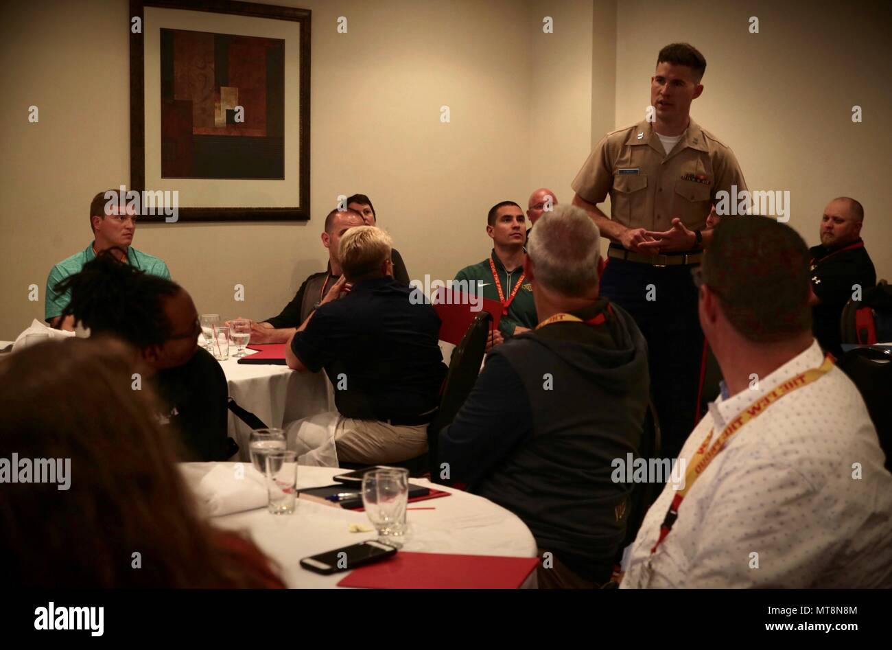 MARINE CORPS BASE QUANTICO, Virginia - Capt. Dan Atwood, the Officer ...