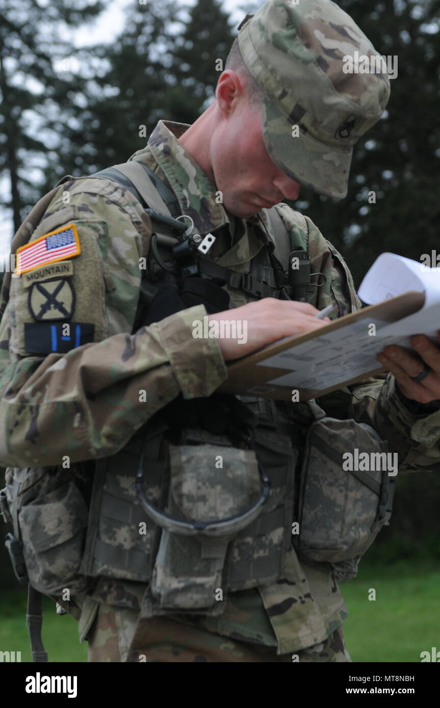 Staff Sgt. Shawn Jenkins, representing the 42nd Military Police Brigade ...