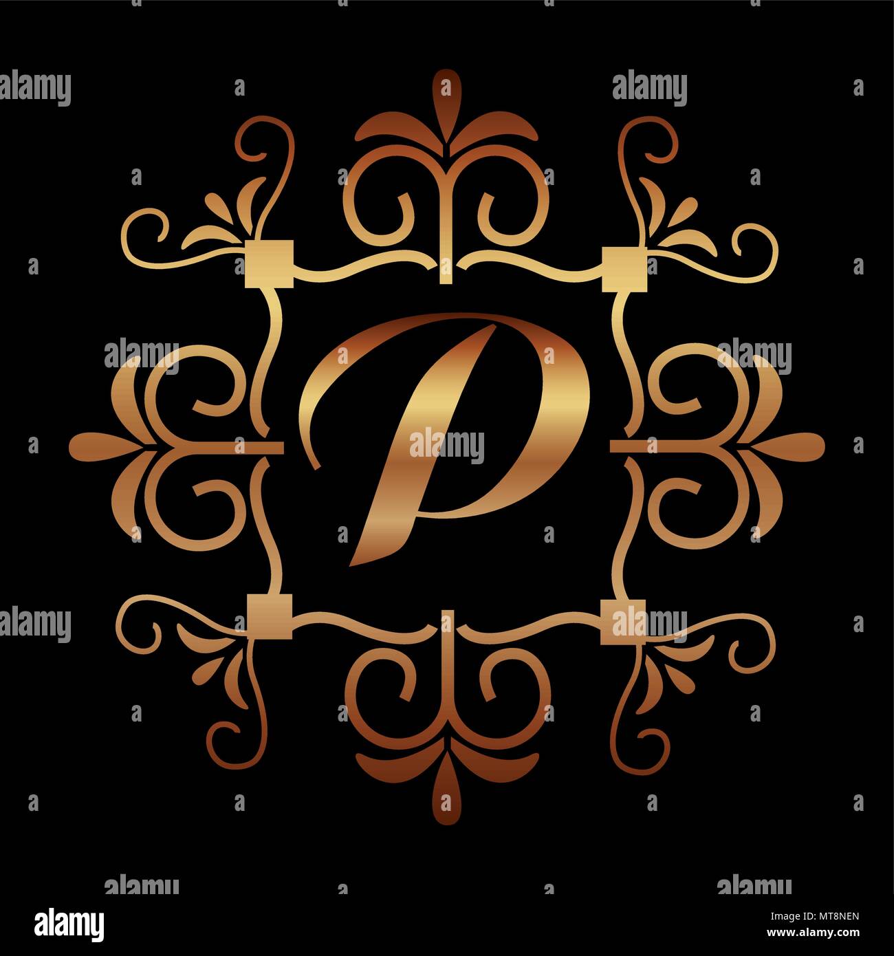 Crest borders Stock Vector Images - Alamy