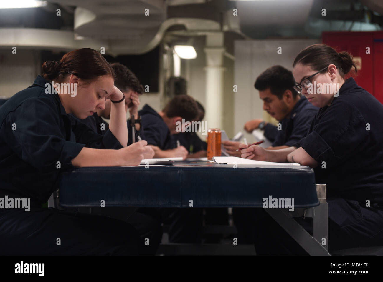 Enlisted mess deck hi-res stock photography and images - Alamy