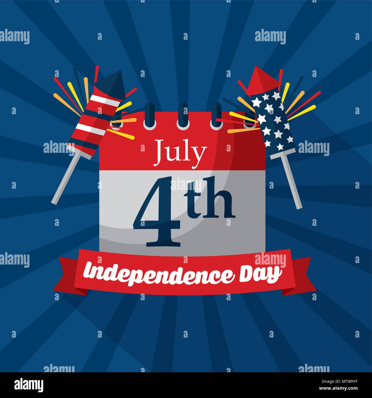 american independence day Stock Vector Image & Art - Alamy
