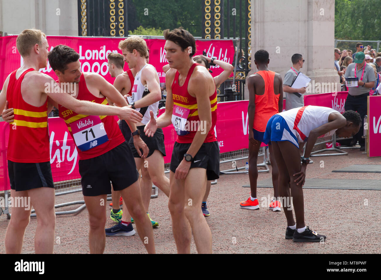 London,UK,28th May 2018,Vitality London 10,000 takes place in London ...