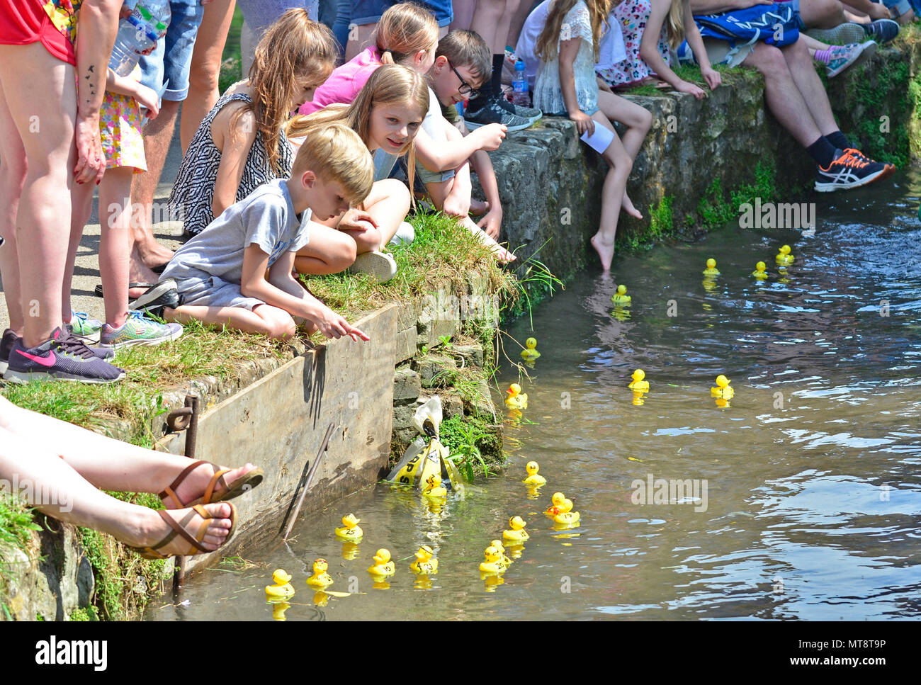 Loose Village, UK. 28th May 2018. Loose Village, Kent, Stacey Solomon ...