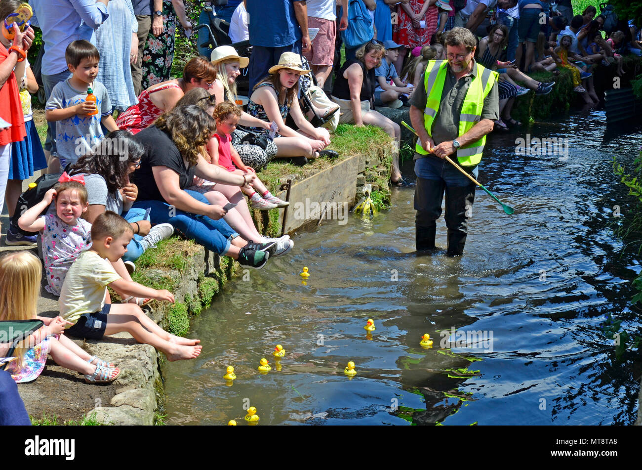 Loose Village, UK. 28th May 2018. Loose Village, Kent, Stacey Solomon ...