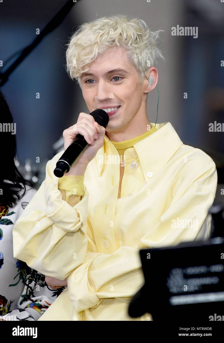 New York, NY, USA. 28th May, 2018. Troye Sivan on stage for Troye Sivan ...