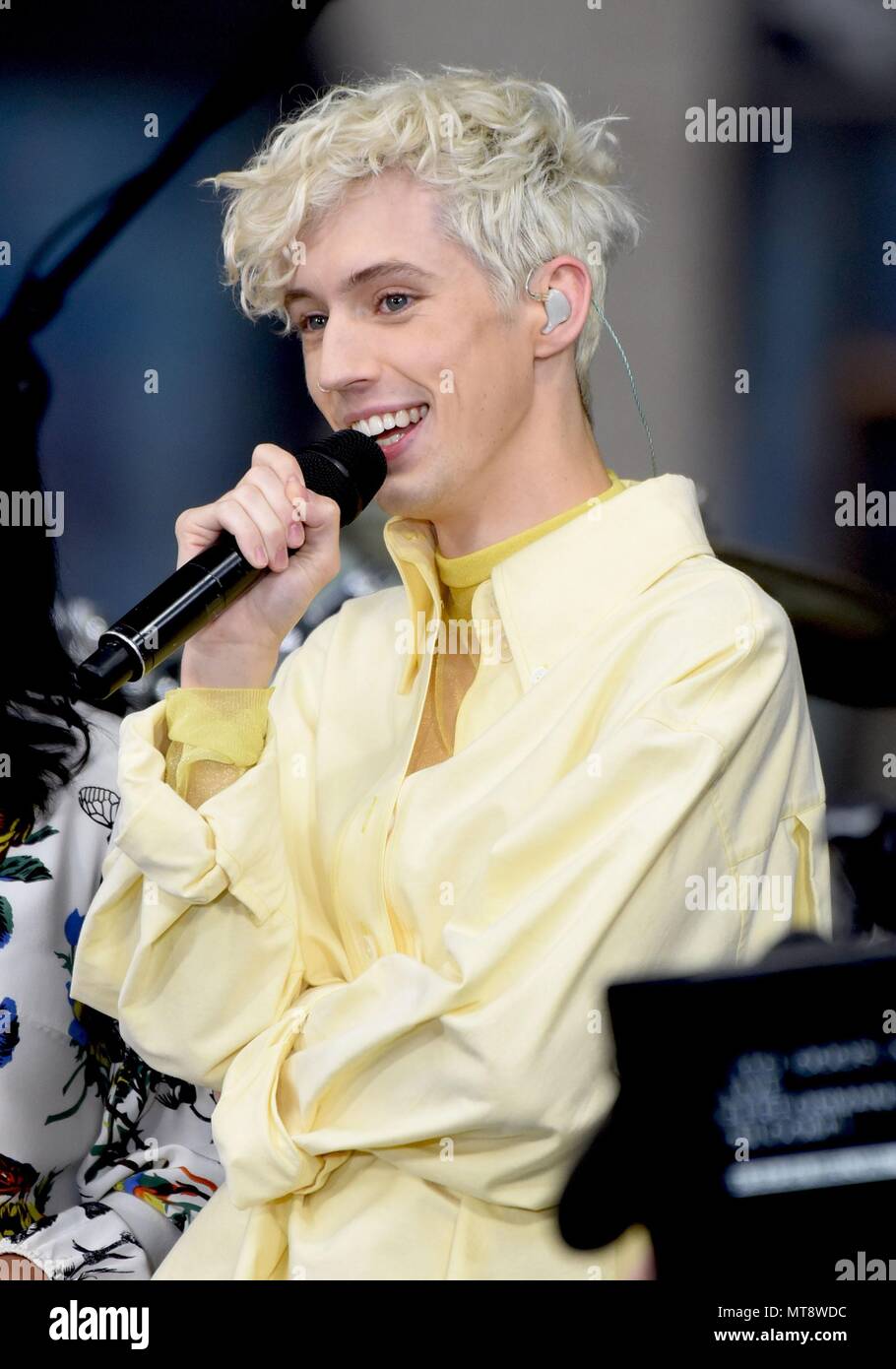 New York, NY, USA. 28th May, 2018. Troye Sivan on stage for Troye Sivan ...