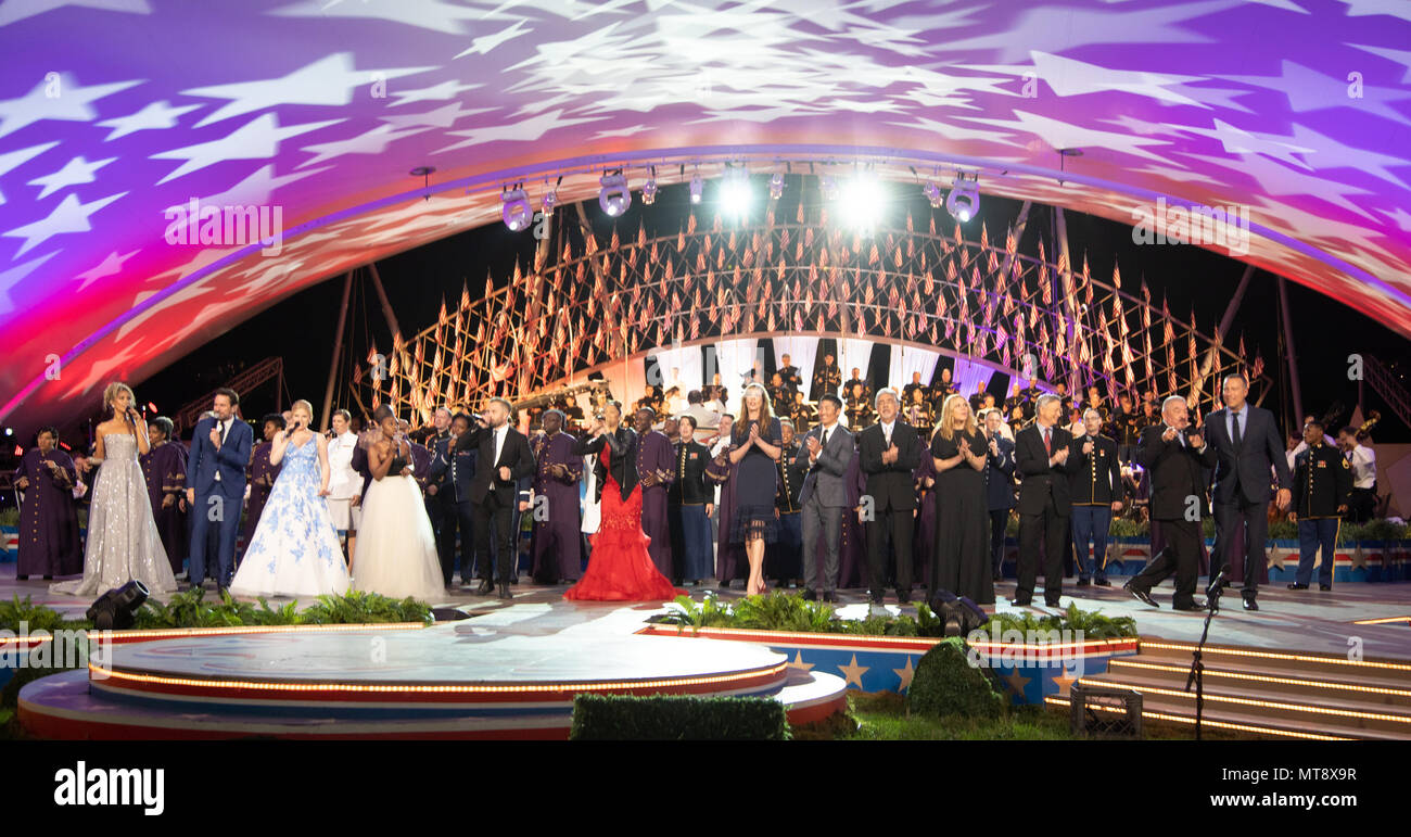 Washington, United States Of America. 26th May, 2018. Spensha Baker (in ...